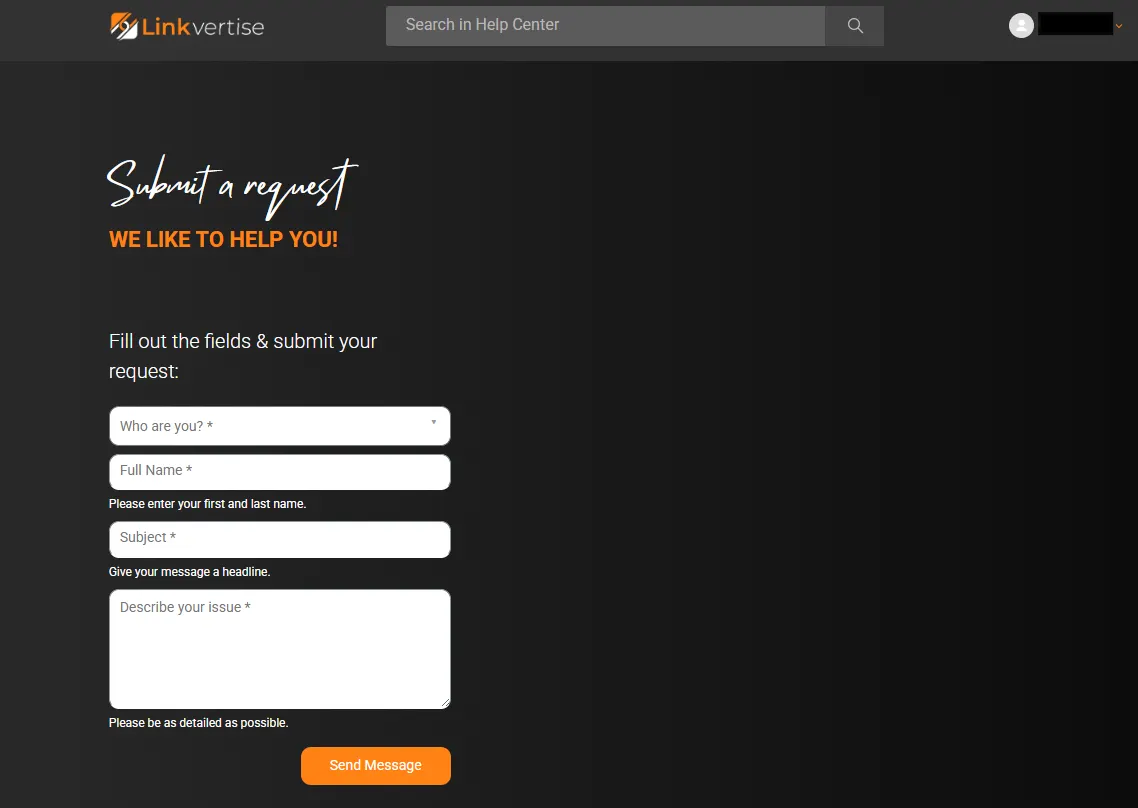 We’re upgrading your support experience! – Linkvertise Creator